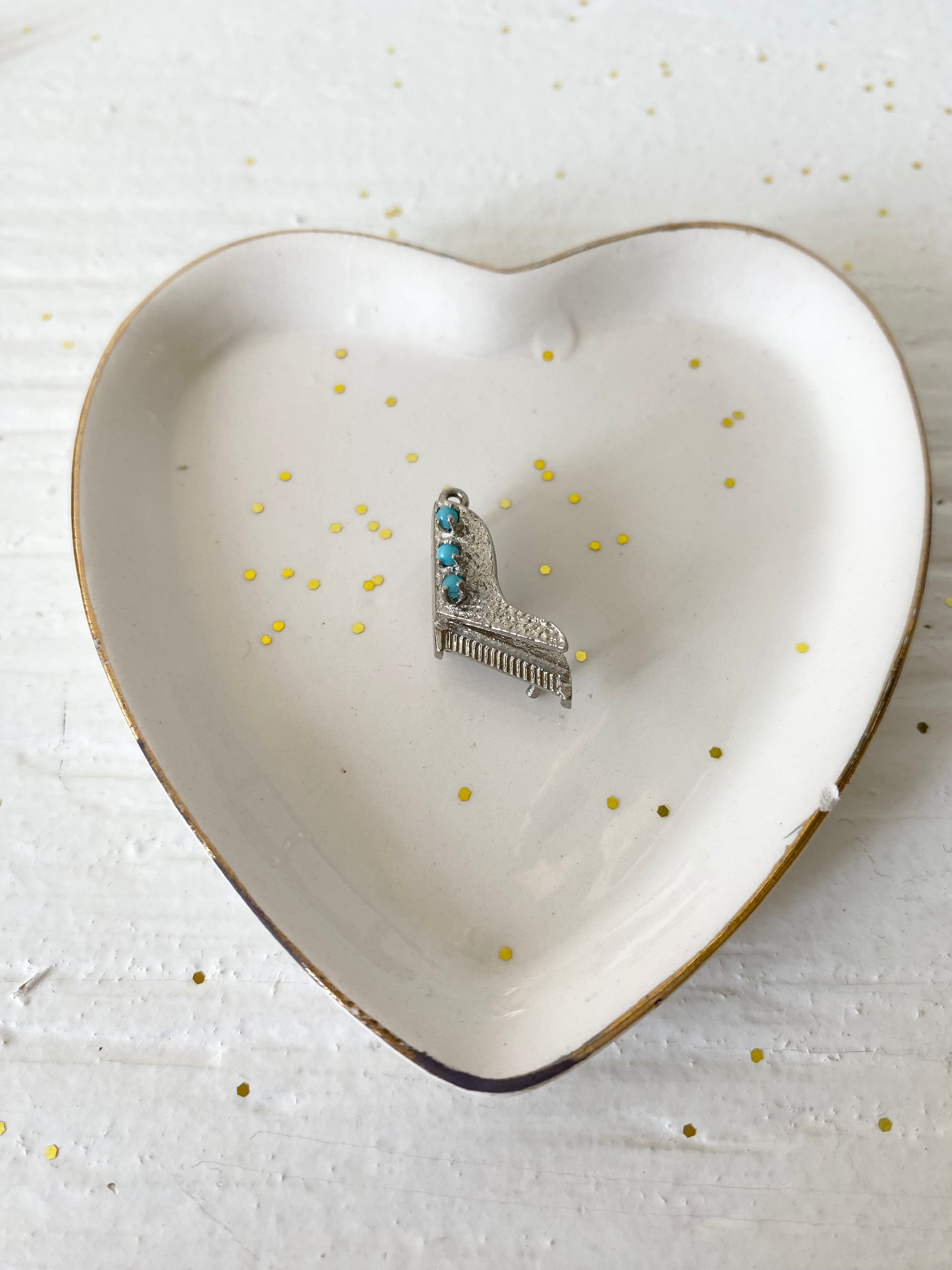Vintage Grand Piano Charm | Anice – Anice Jewellery