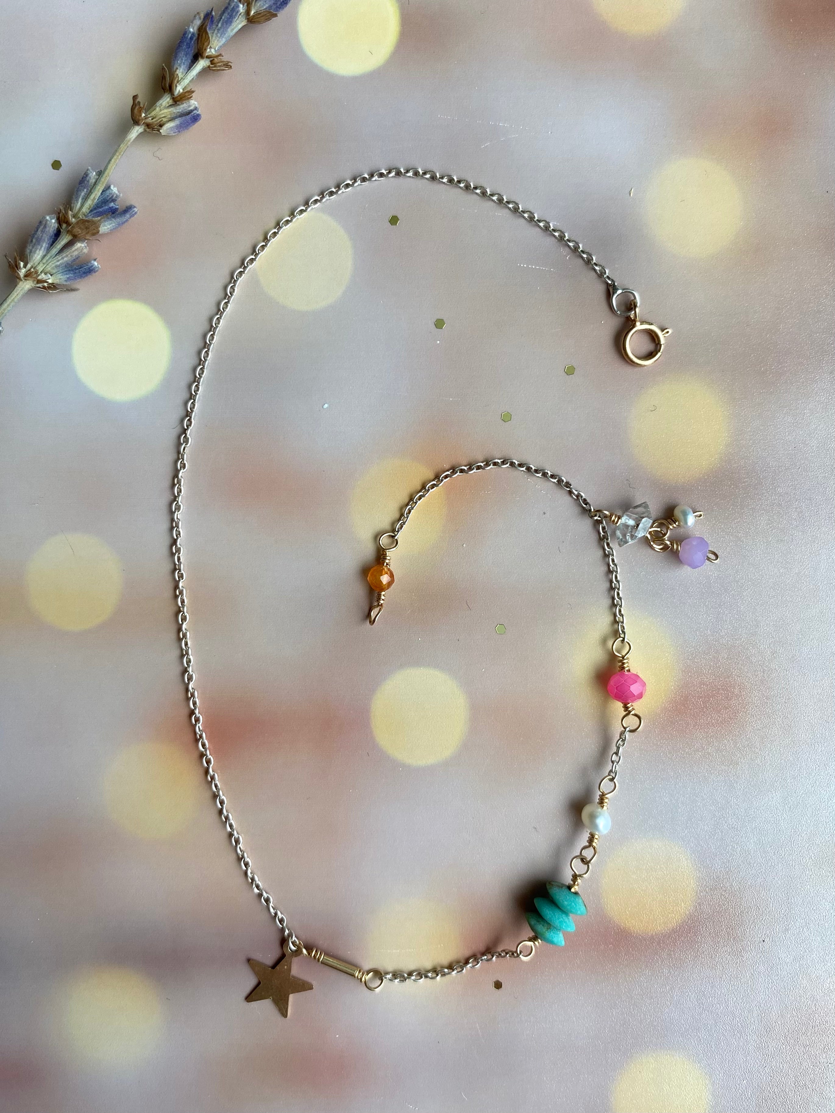 Shining Star Anklet | Anice Jewellery